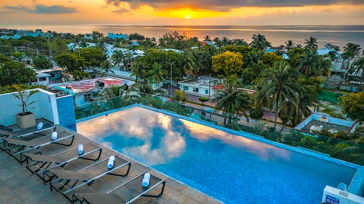 Luxury Queen En Areia Hotel Puerto Morelos - Puerto Morelos