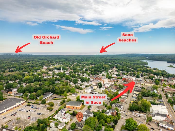 2modernapts|dwntwn|kingbed|dogsok|firepit|sleeps10 - Biddeford, ME