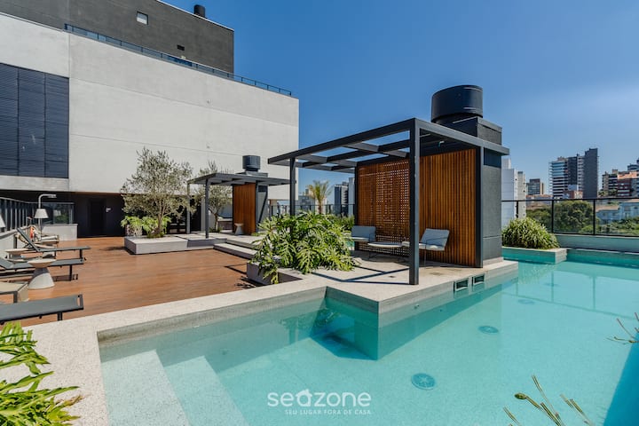 Charming Studio With Pool In Poa Grb0917 - Porto Alegre