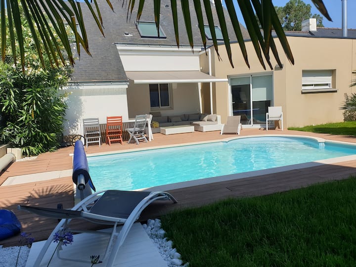 Grande Maison, Piscine Privée, Clim, Calme Nantes - Nantes