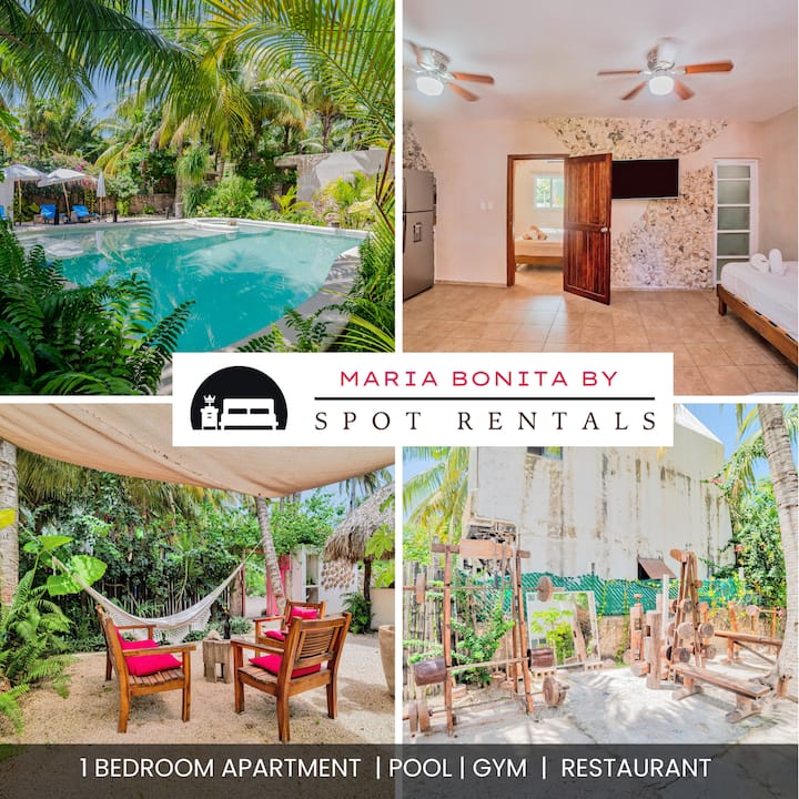 Acogedor Apartamento 1 Br Con Balcón En El Cuyo - El Cuyo