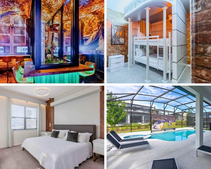 New Luxury 8bdr/8bth Led Pool At Paradiso Grande - Orlando, FL