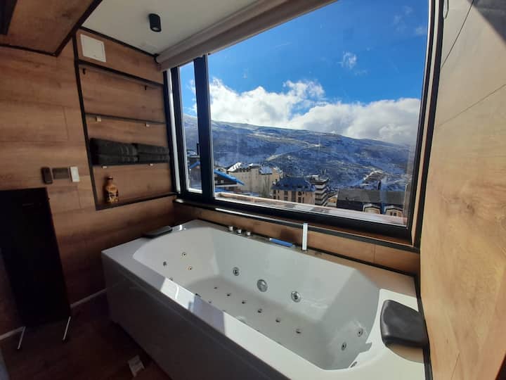 Snowgranada Love Jacuzzi Monica +Parking+skydirect - Sierra Nevada