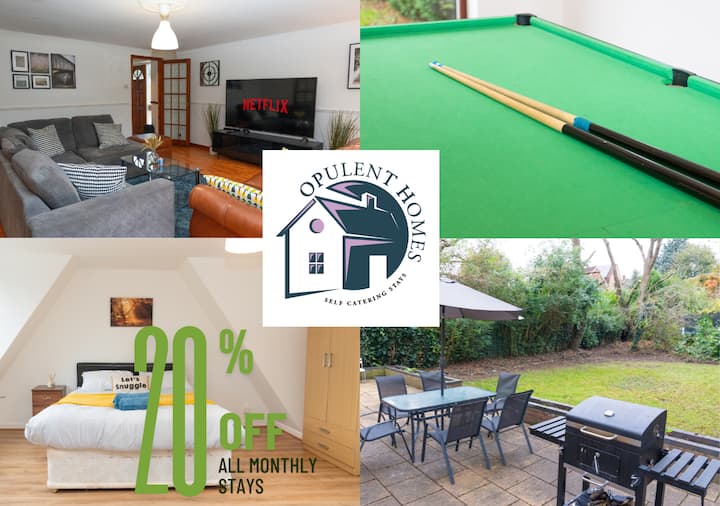 Reading | 7 Bedroom Home | Contractor Stay - Reading