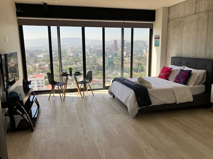 Loft Moderno Ejecutivo En Cdmx - Mexico City