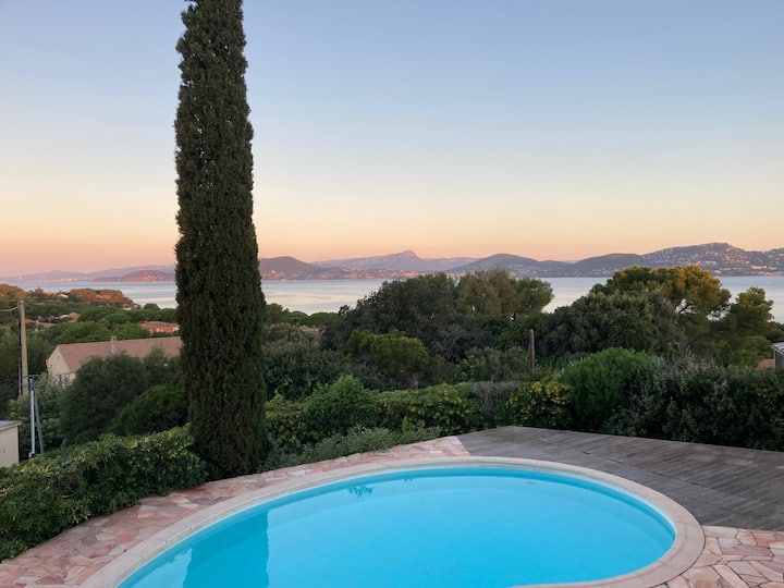 Villa 8 Couchages Vue Mer 180° - Hyères