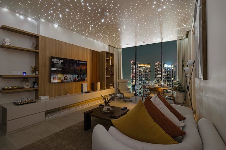 2br Luxury W/starry Ceiling, 10 Min To Downtown - Dubai