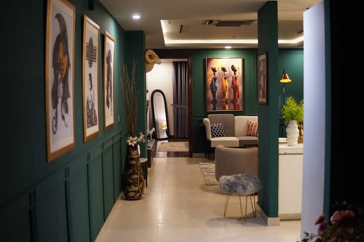 Brand New Goldcrest Apartment | Balcony |Top Floor - Lahore