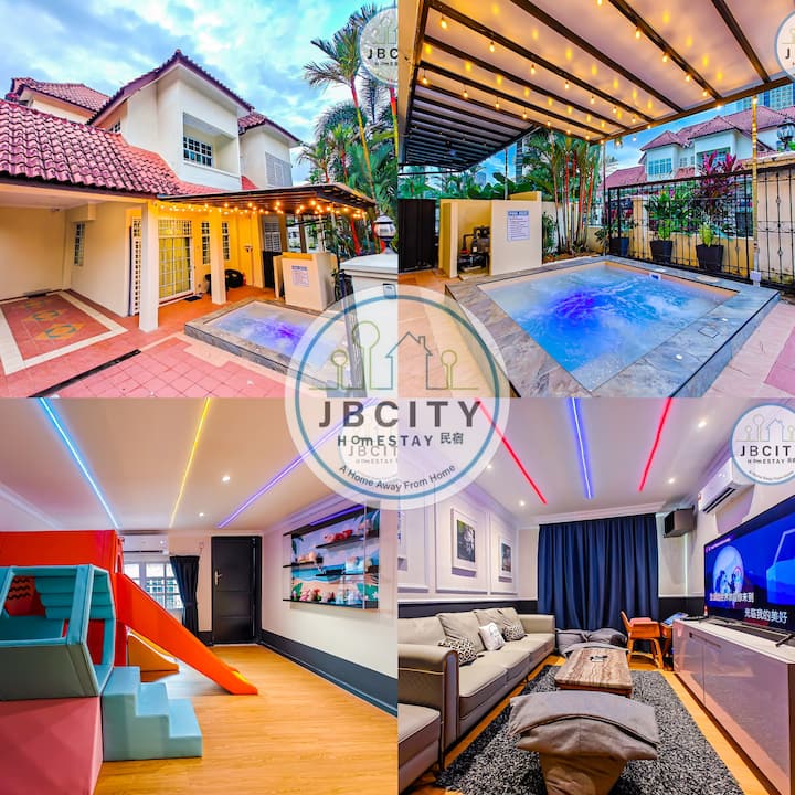 Lumina Jacuzzi Pool Villa By Rr Jbcity - Johor Bahru