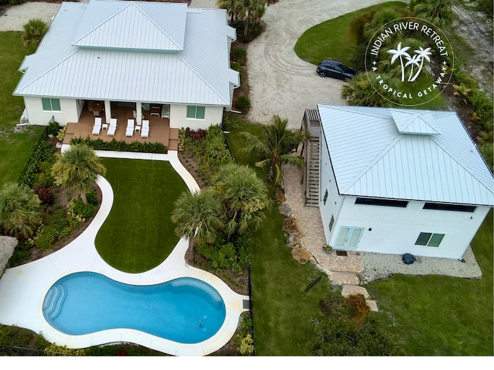 Indian River Retreat (Main House And Cottage) - Port St. Lucie, FL