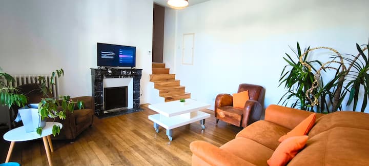 Maison 6pers-centre Ville-jardin - Angoulême