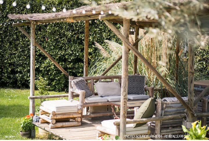 Large Villa Just Steps To Valbonne - Grasse