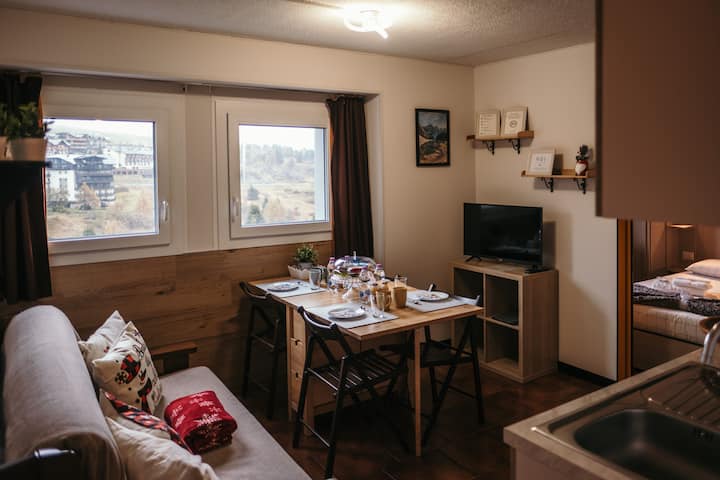 Rifugio Per Coppia 300 Mt Piste +Vista Alpi| Sci - Passo del Tonale