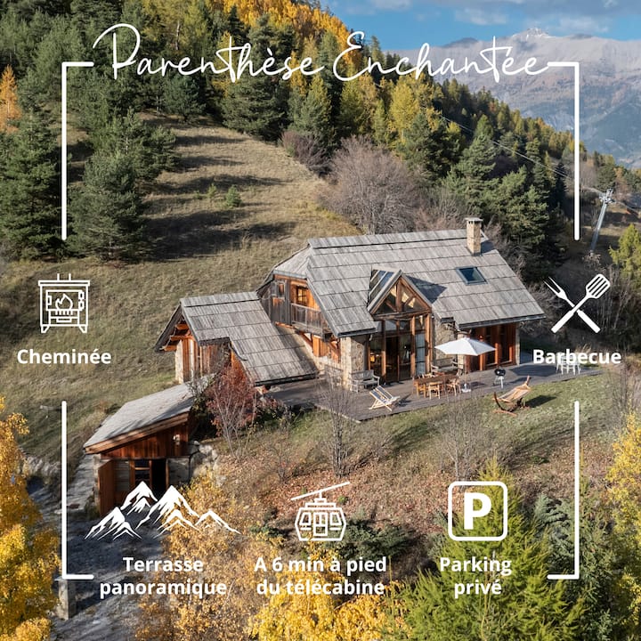 Parenthèse Enchantée - Vue Panoramique - Cheminée - Provence-Alpes-Côte d'Azur (PACA)