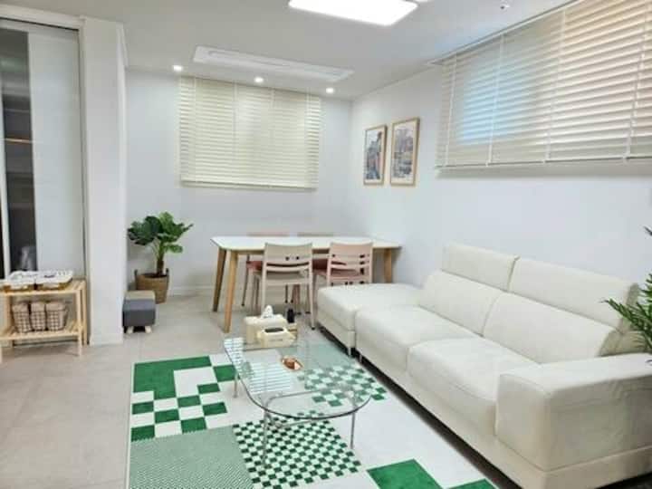 12시check Out 3room 54m2 Subway 1m Serenity House - 釜山