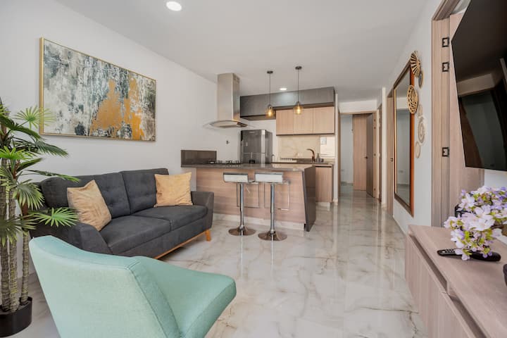 Excellent Location 2bd Apt W/balcony Near Laureles - Medellín