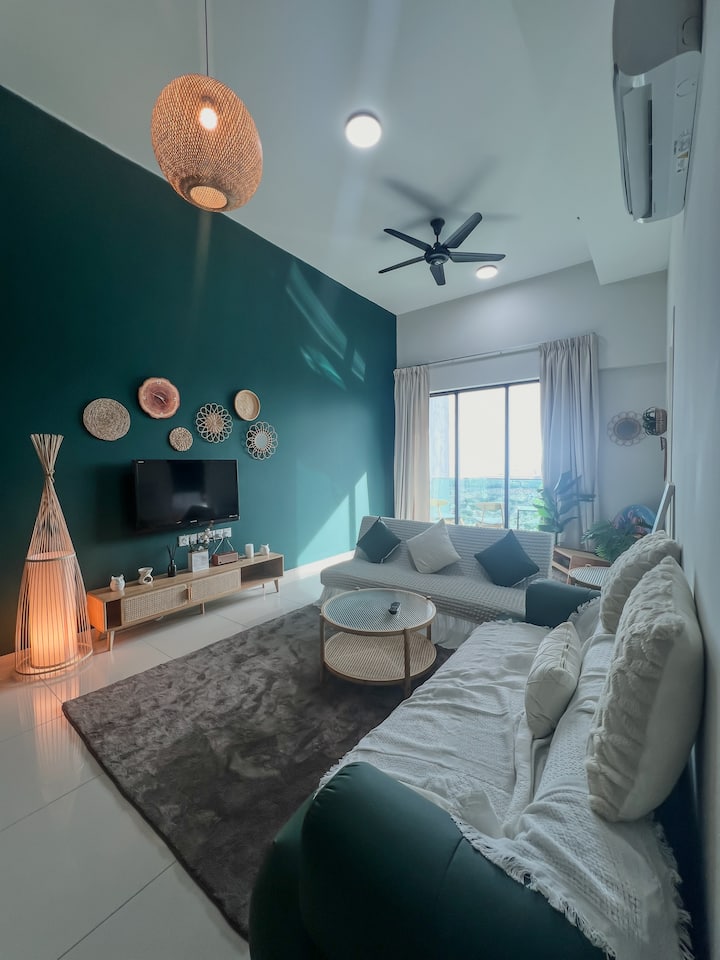 Melaka Ong Kim Wee Town-jonker4min - 2br6pax - Malacca