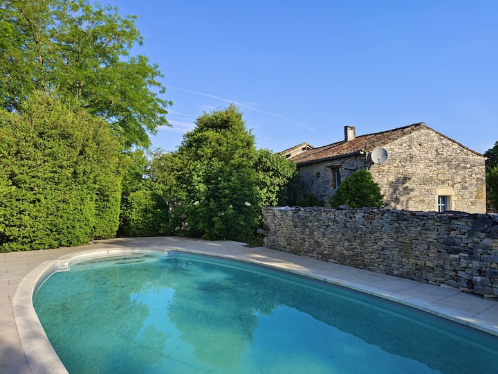 Gite Valades - Avec Piscine Et Belle Vue - Saint-Antonin-Noble-Val