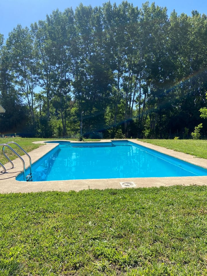 Cabaña Con Piscina Y Tinaja - Bulnes