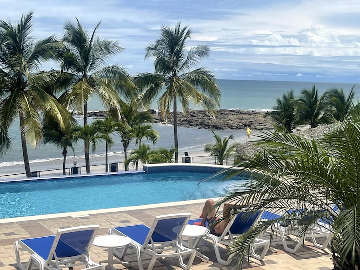 Beachfront Condo In Playa Coronado Bay Solarium - Panamá