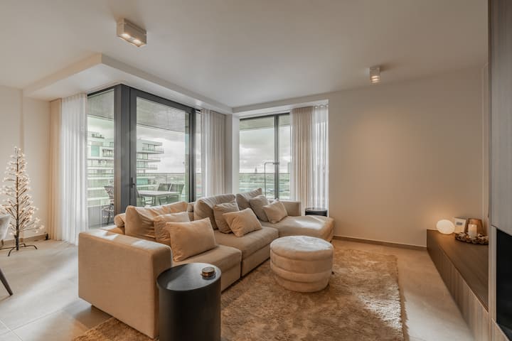 12sea - Nieuw Luxe Appartement Oosteroever - Ostende