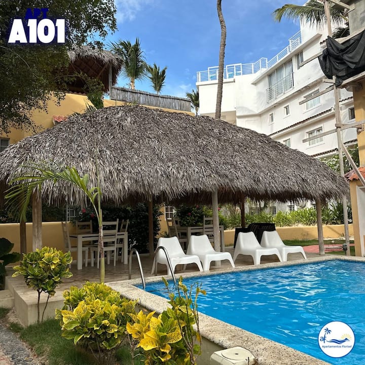 A101 Apt On The Beach Los Corales, Punta Cana - Punta Cana