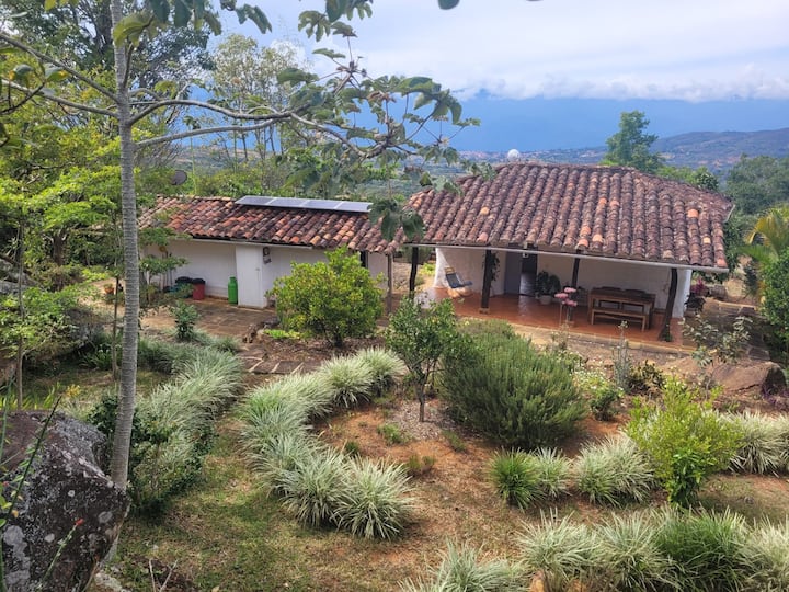 Casa De Bahareque En El  Campo - サンタンデール県