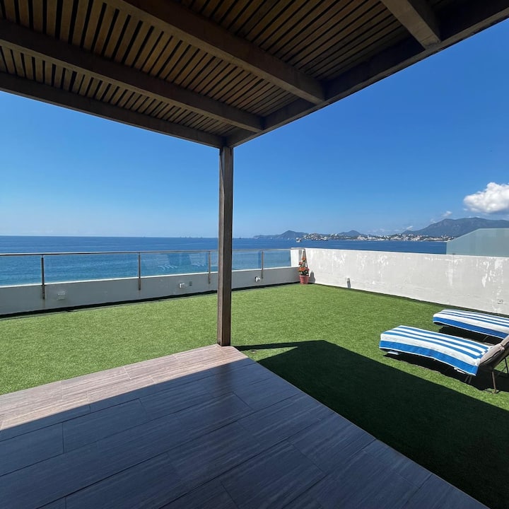 Penthouse De 2 Plantas • Espectaculares Vistas - Manzanillo