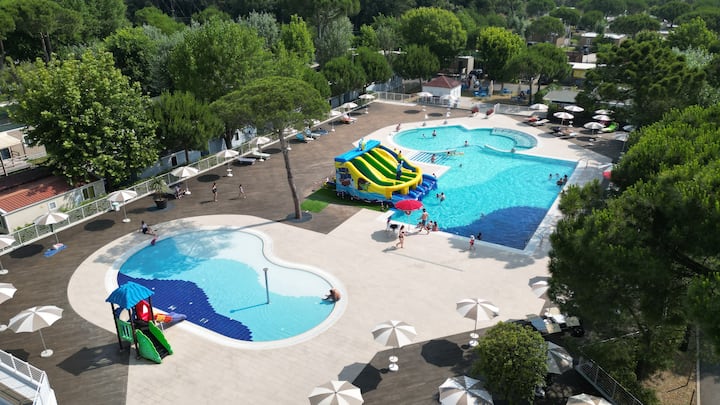 Sun & Sea Mobile Home Retreat, 3 Campings Included - Ravenne