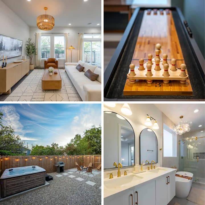 Heights Family Retreat With Hot Tub, Bbq, Campfire - Independence Heights - Houston