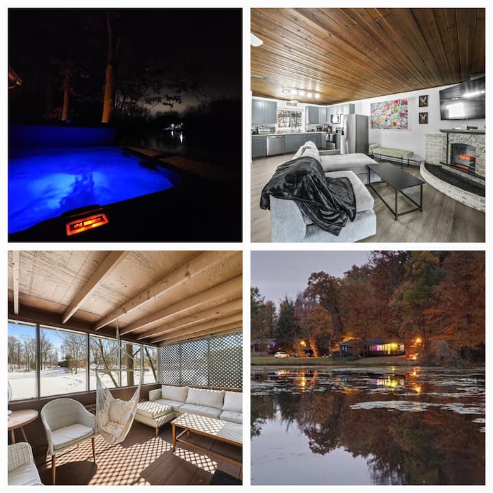 Turkey Trot & Silly Goose @ Heron Hill 2 Hot Tubs! - Kent State University, Kent