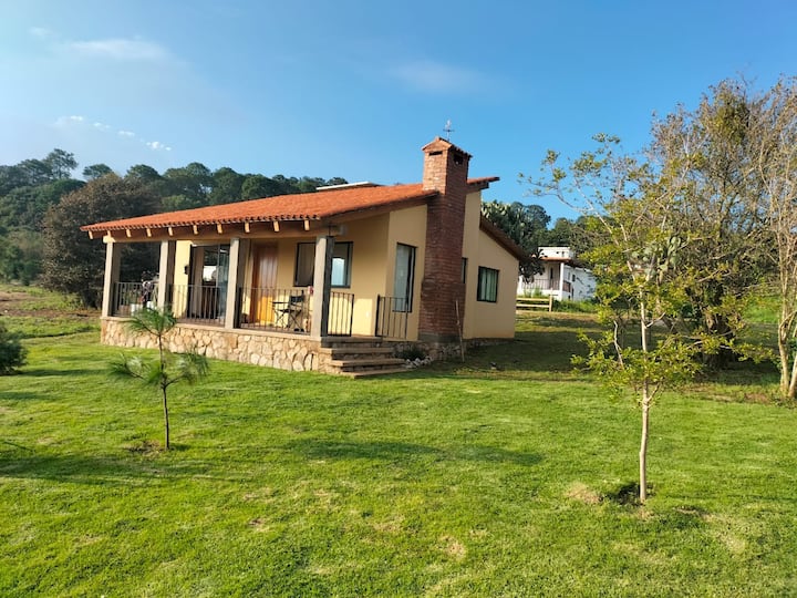 Cabaña Para 4, Campo, Tranquilidad Y Perritos. - Tapalpa