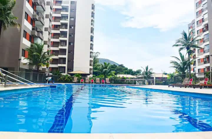 Apto Martim Praia Clube - 700 M Da Praia - Caraguatatuba