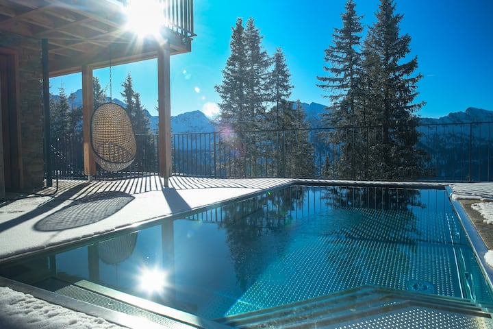 Chalet Picea Mit Beheiztem Pool - Schladming