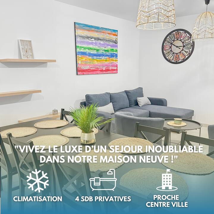 Grande Terrasse, 4 Chambres Et Sdb, Idéal Familles - 普瓦捷