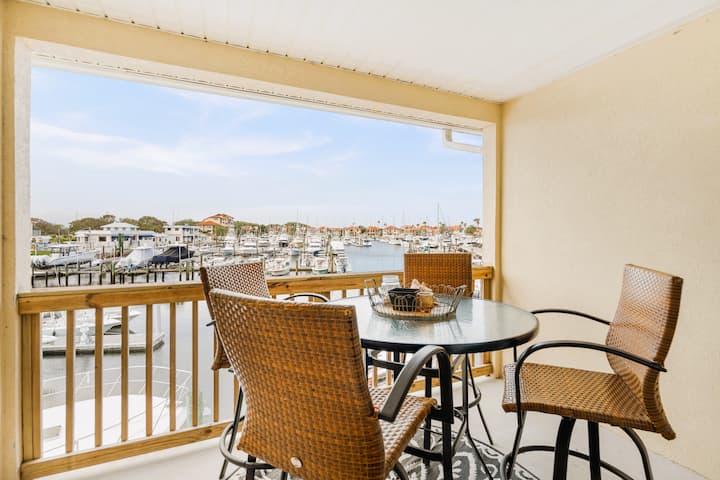 Camachee Harbor King Studio, Spectacular Views - セント・オーガスティン, FL