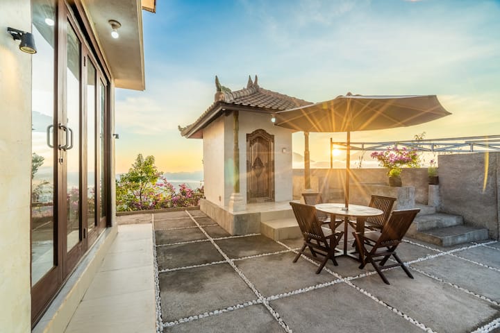 Villa With Amazing View(yard+terrace+campfire) - Kintamani