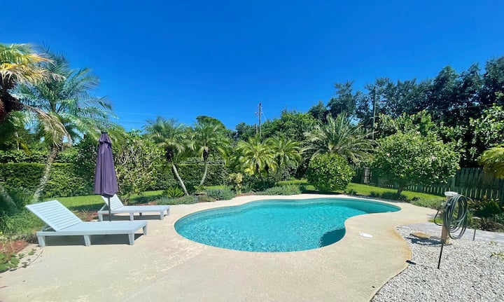 Florida Oasis - Very Private - Heated Pool - Vero Beach, FL