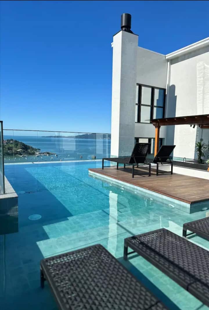Mf1309a Luxo,vista Mar,clube Completo. - Itapema