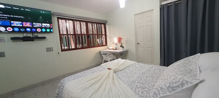 Dpto. 1 Recámara/ Cama Qs/wifi/ Tv/ Sonido Bosé - Manzanillo, Colima, Mexico