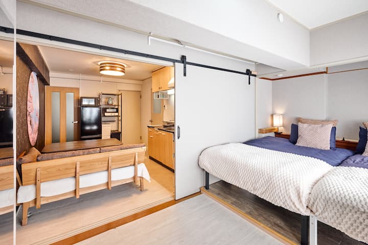 Near Shibuya Area｜3realbed｜4-minwalk,station - Shibuya