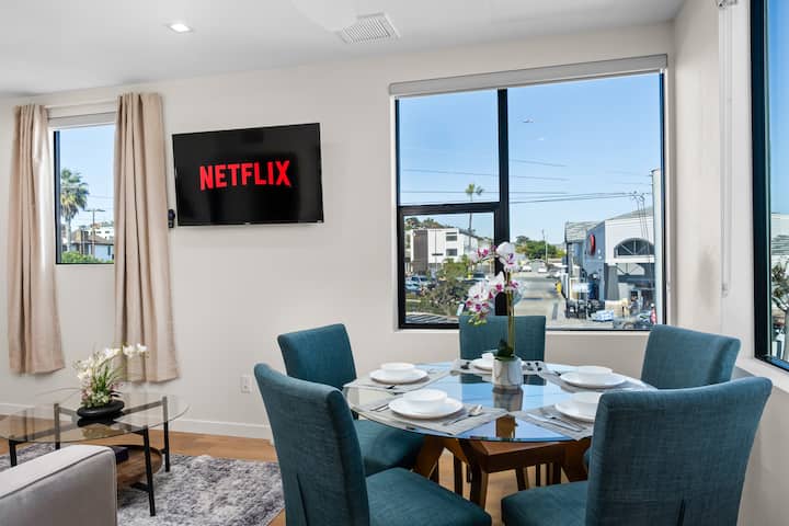 Near Beach & Airport | 2br King•ev Charger•parking - Point Loma - San Diego