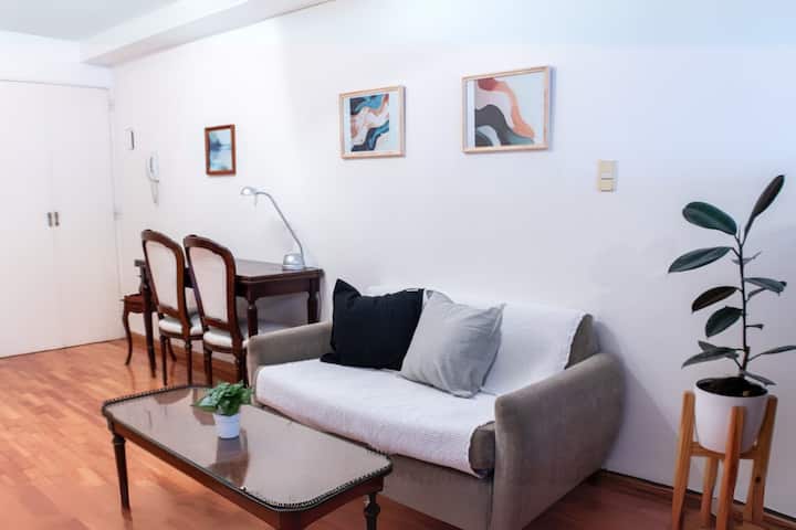 Beautiful Studio Bs As Down Town - Recoleta