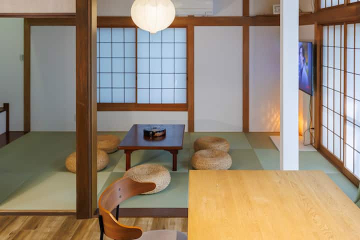 【New Open 特惠B】川口站徒步10分钟，独栋别墅max8人，地铁直达东京站，交通生活双满分 - 大宮区