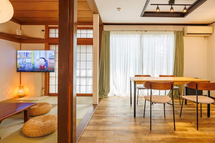 【New Open 特惠B】近地铁川口站徒步10分钟，直达东京站，独栋别墅max8人-st0397 - Kawaguchi