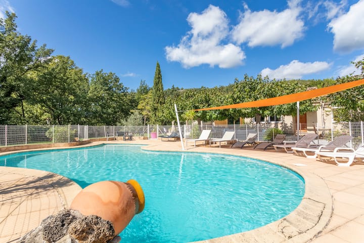 La Vacancière - Grande Maison Avec Piscine Jardin - Auriol