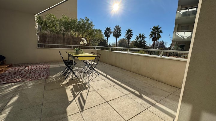 L'élégant - Terrasse, Parking, Wifi, Proche Tram - Castelnau-le-Lez