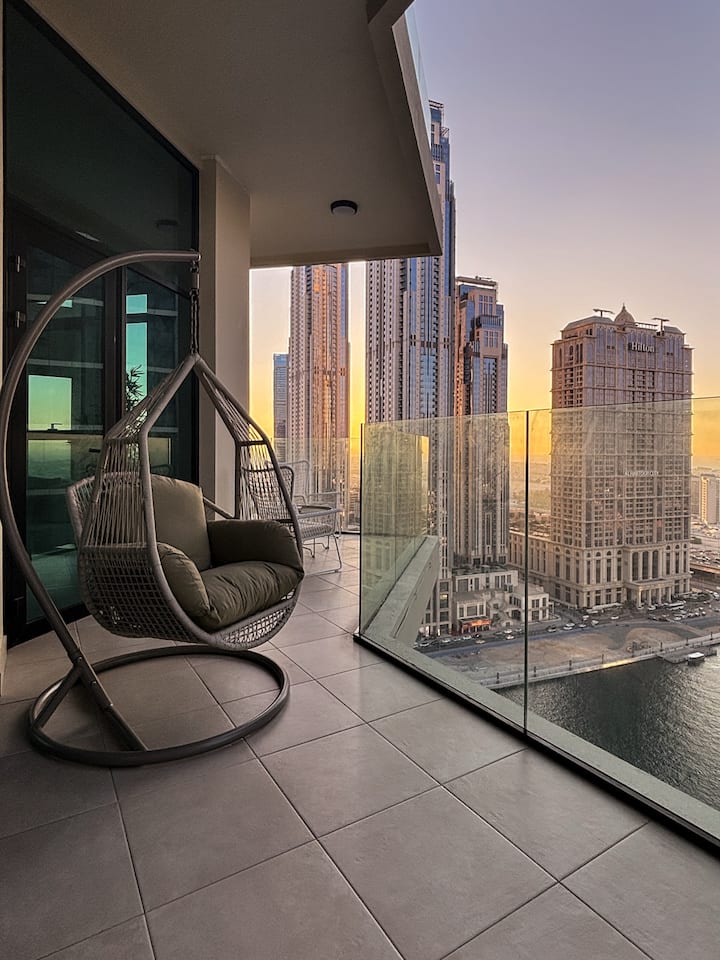 Luxury 2br Near Downtown |Stunning Canal+sea View - United Arab Emirates