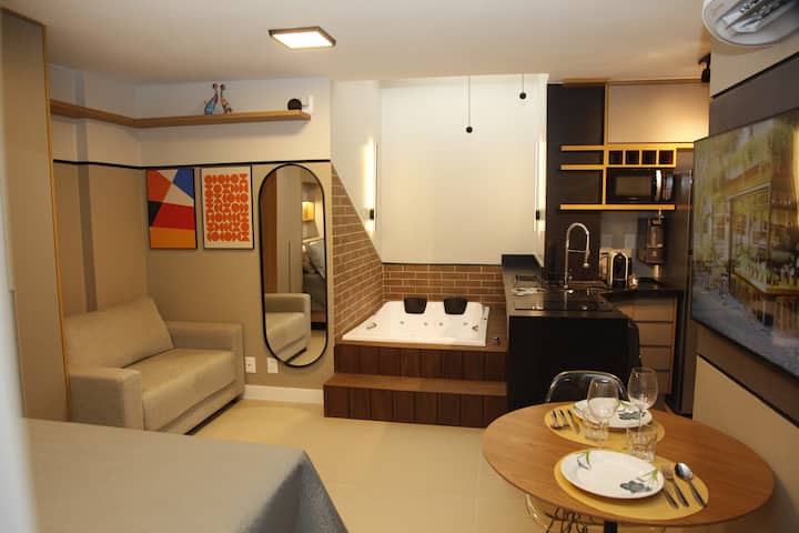 Loft Inteligente 122 Portal Plaza -Hidro Privativa - Brasilia City