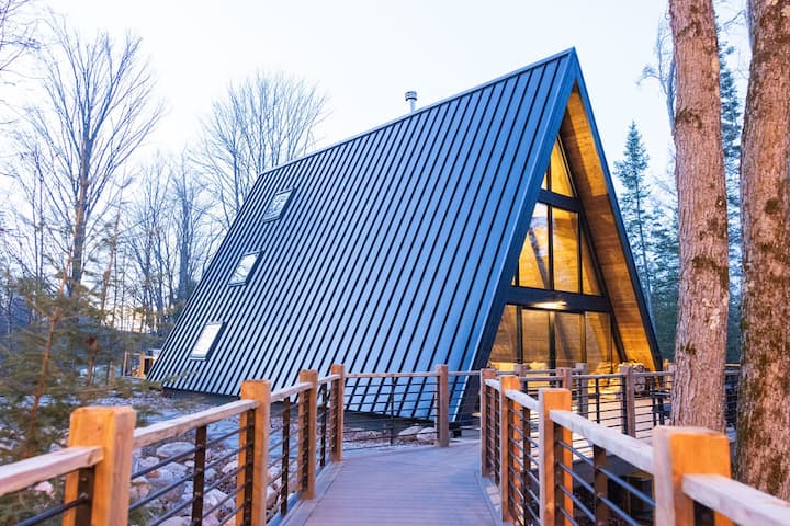 A-frame In Boyne City •Sauna•hot Tub•woods•private - Michigan